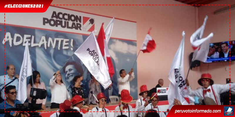 Acción Popular a la presidencia del 2021 con Yonhy Lescano Ancieta